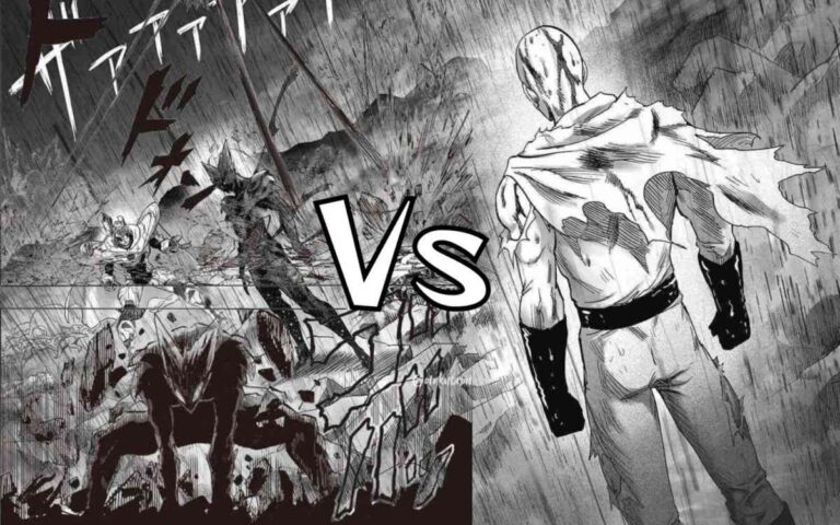 Saitama vs Garou: One Punch Man’s Most Devastating Fight!